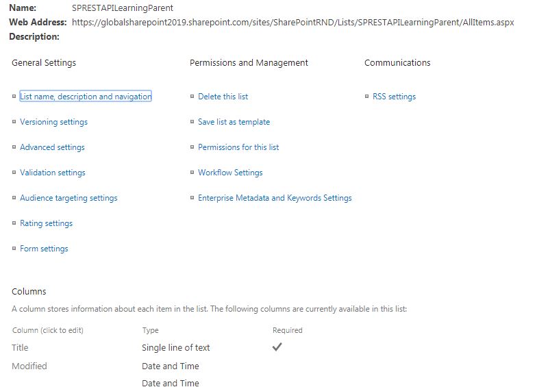 SharePoint Online REST API: GET vs POST vs PUT vs DELETE vs PATCH - Global SharePoint