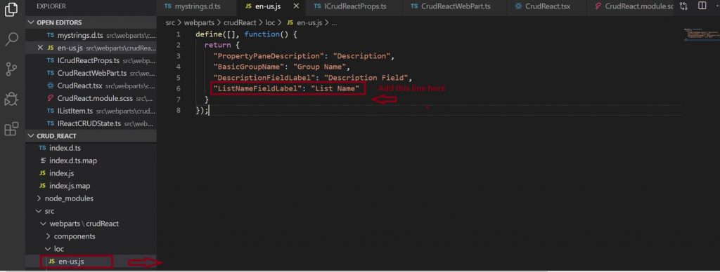 CRUD operation in SharePoint Online list using SPFx ReactJS framework ...