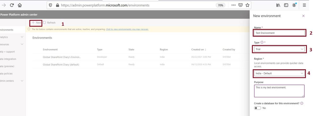 PowerApps Development Environment: Create free development environment ...